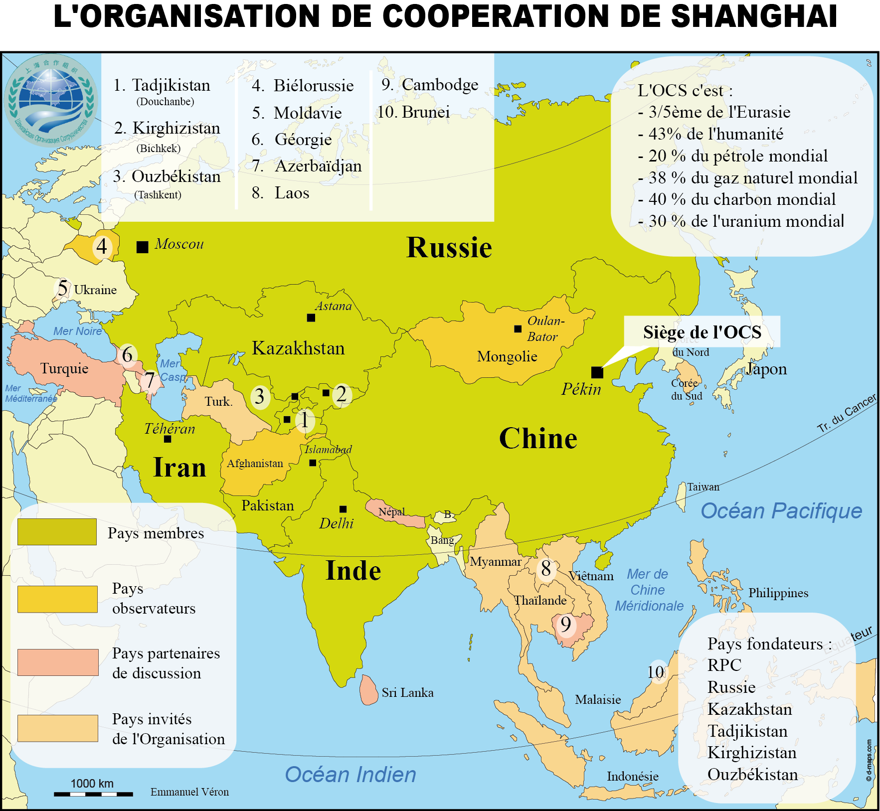 OCS*, un sommet contre l’Occident pour un monde multipolaire ? - FDBDA